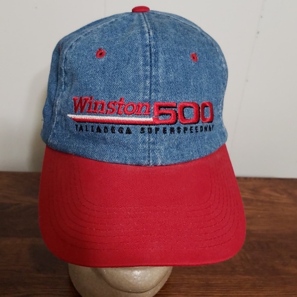 Chase Authentics | Accessories | Winston 50 Nascar Blue Jean Hat ...